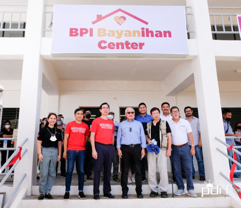 BPI, BPI Foundation, PDRF turn over Taal evacuation center to Batangas - Philippine Disaster ...