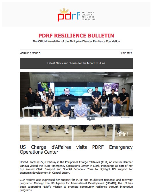 PDRF Resilience Bulletin Vol. 5 Issue 5 - Philippine Disaster ...