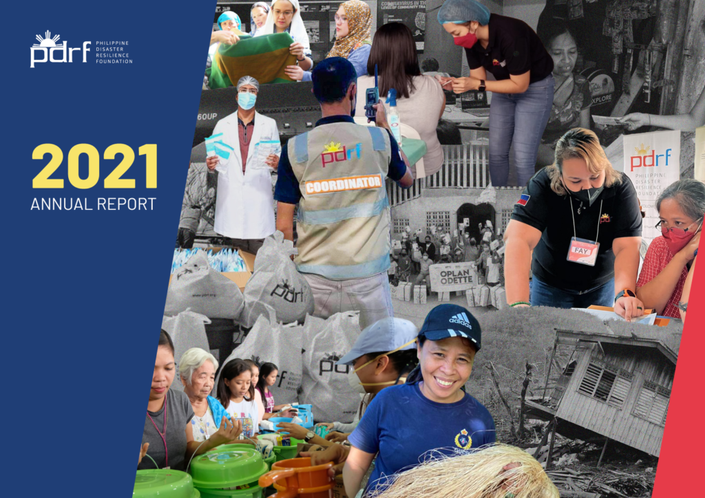 PDRF 2021 Annual Report - Philippine Disaster Resilience Foundation