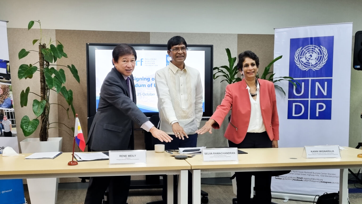 PDRF, UNDP forge partnership for stronger disaster recovery and ...