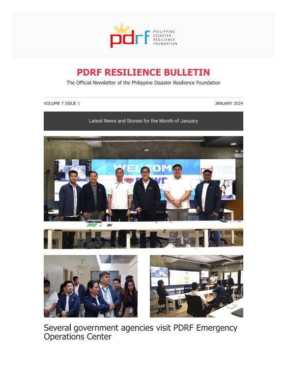 PDRF Resilience Bulletin Volume 7 Issue 1 - Philippine Disaster ...